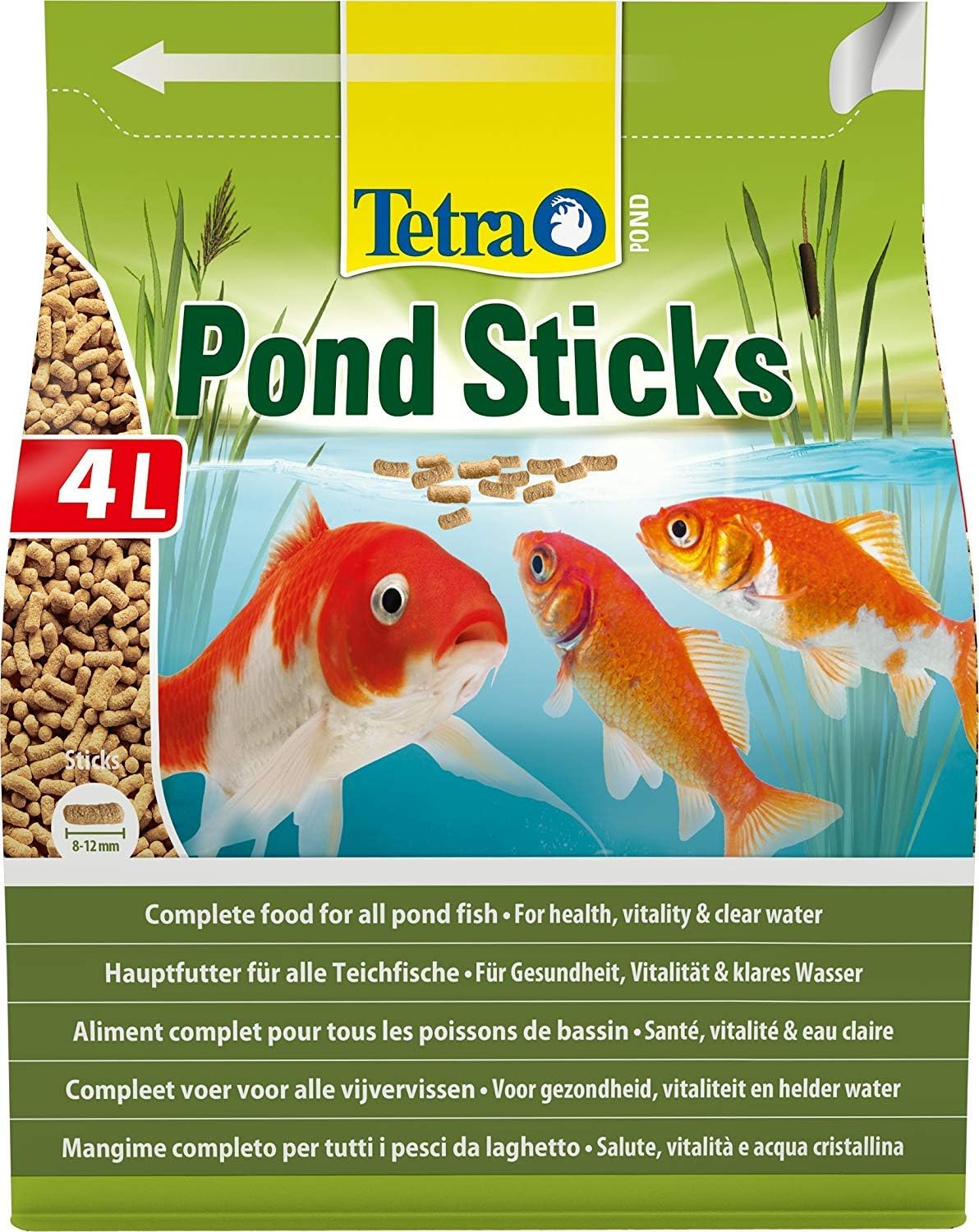 Tetra Pond Variety Sticks - Fish Food Mix Consists of Three Different ...