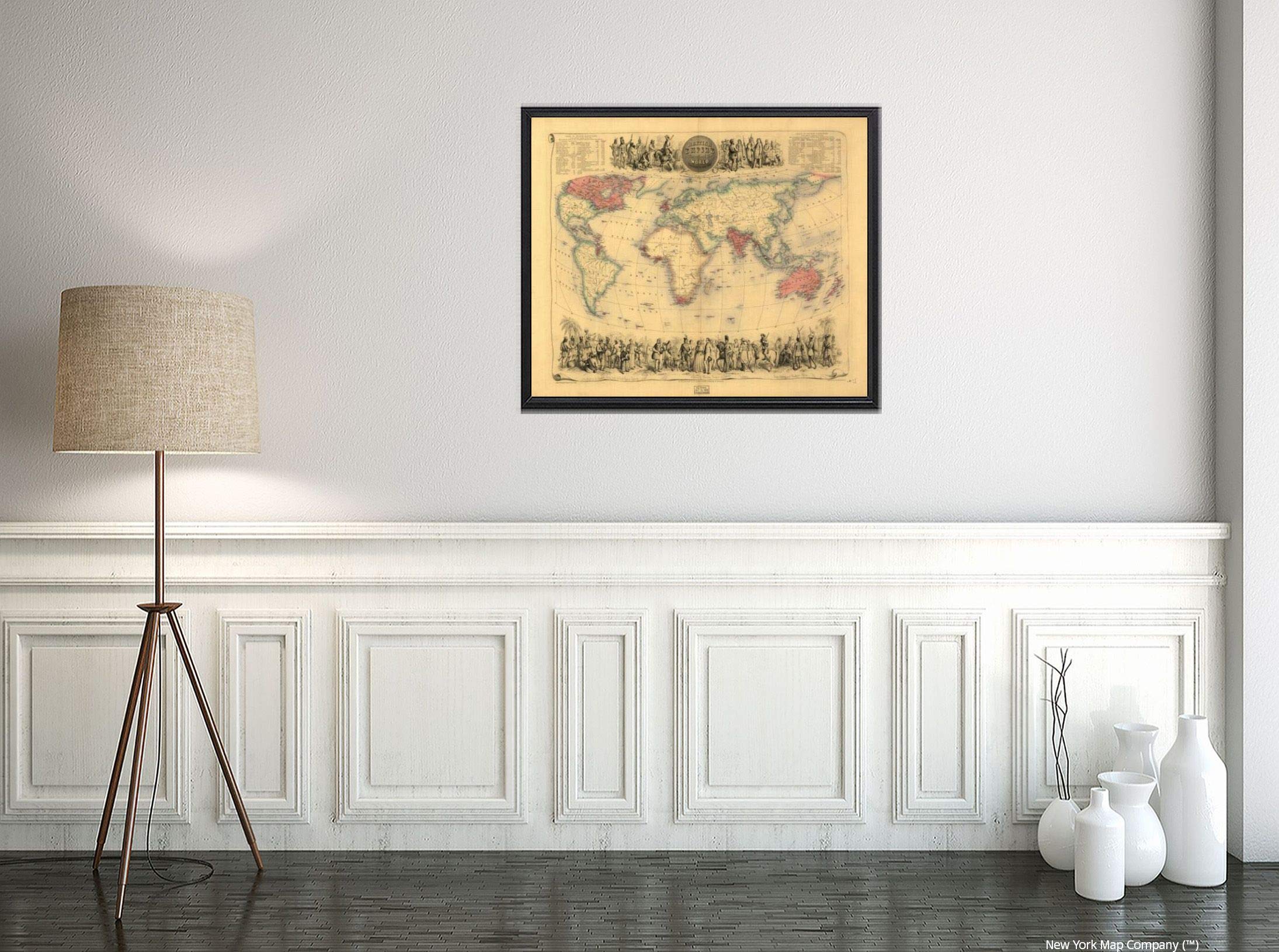 British Empire Map 1850 A Historical Background Of Foreign Trade In