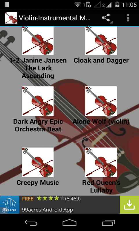 Violin-Instrumental Music Videos:Amazon.co.uk:Appstore for Android