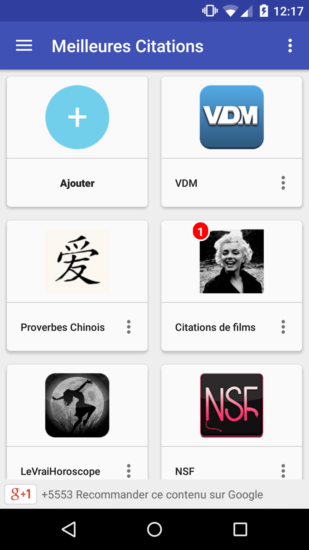 Meilleures Citations - App on Amazon Appstore