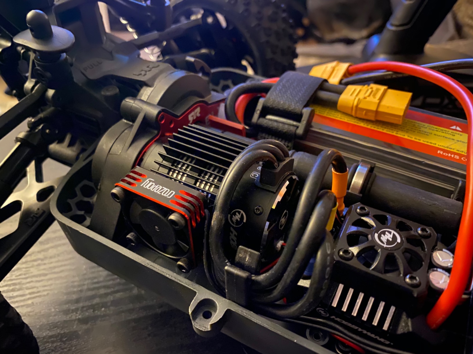 Amazon.com: 540/545/550 Motor Heatsink Electric Engine Heat Sink with ...