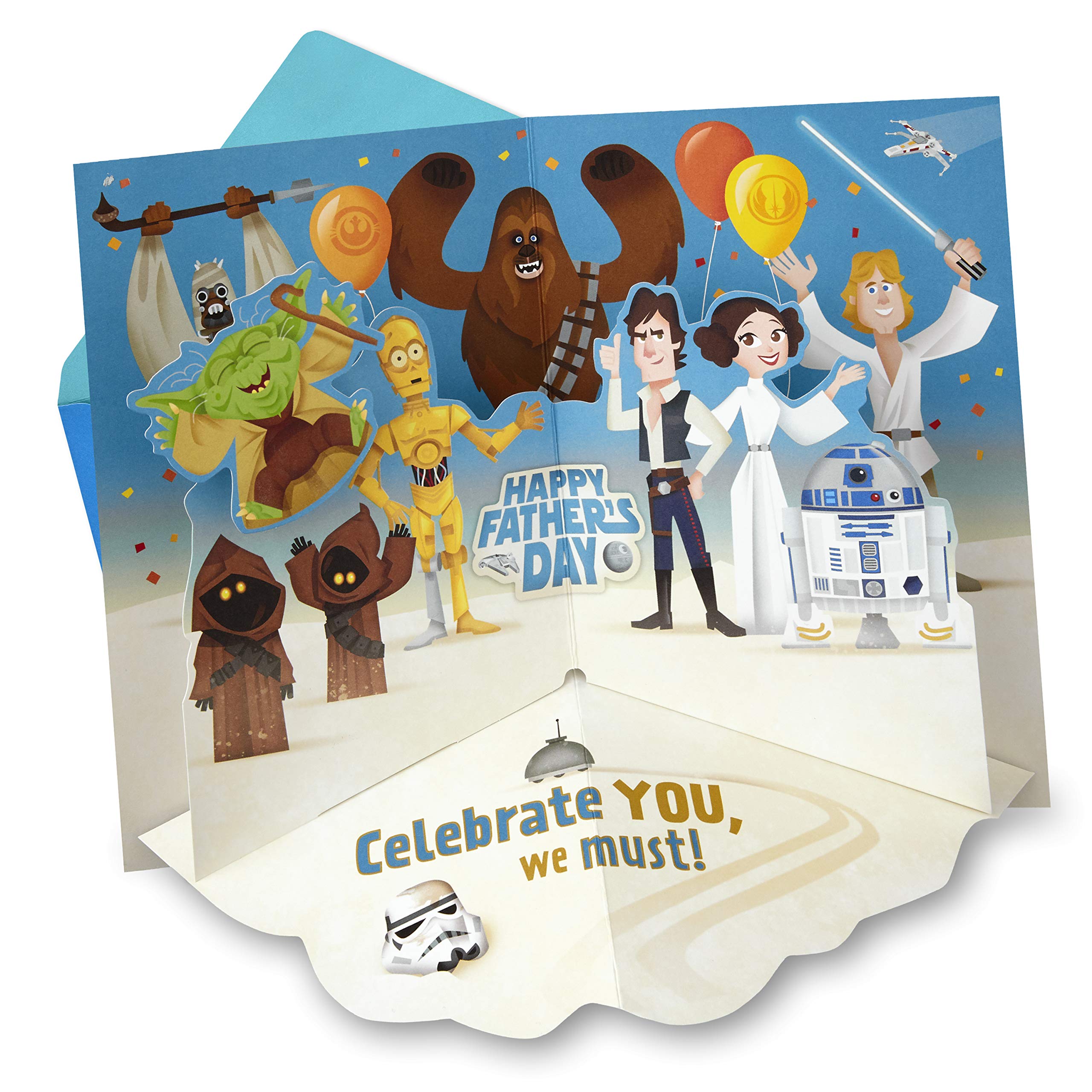 Snapklik.com : Hallmark Star Wars Fathers Day Card
