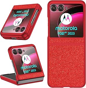 Amazon.com: BENTOBEN Compatible Motorola Razr Plus Case 2023 Glitter, Bling Motorola Razr+ 2023 ...