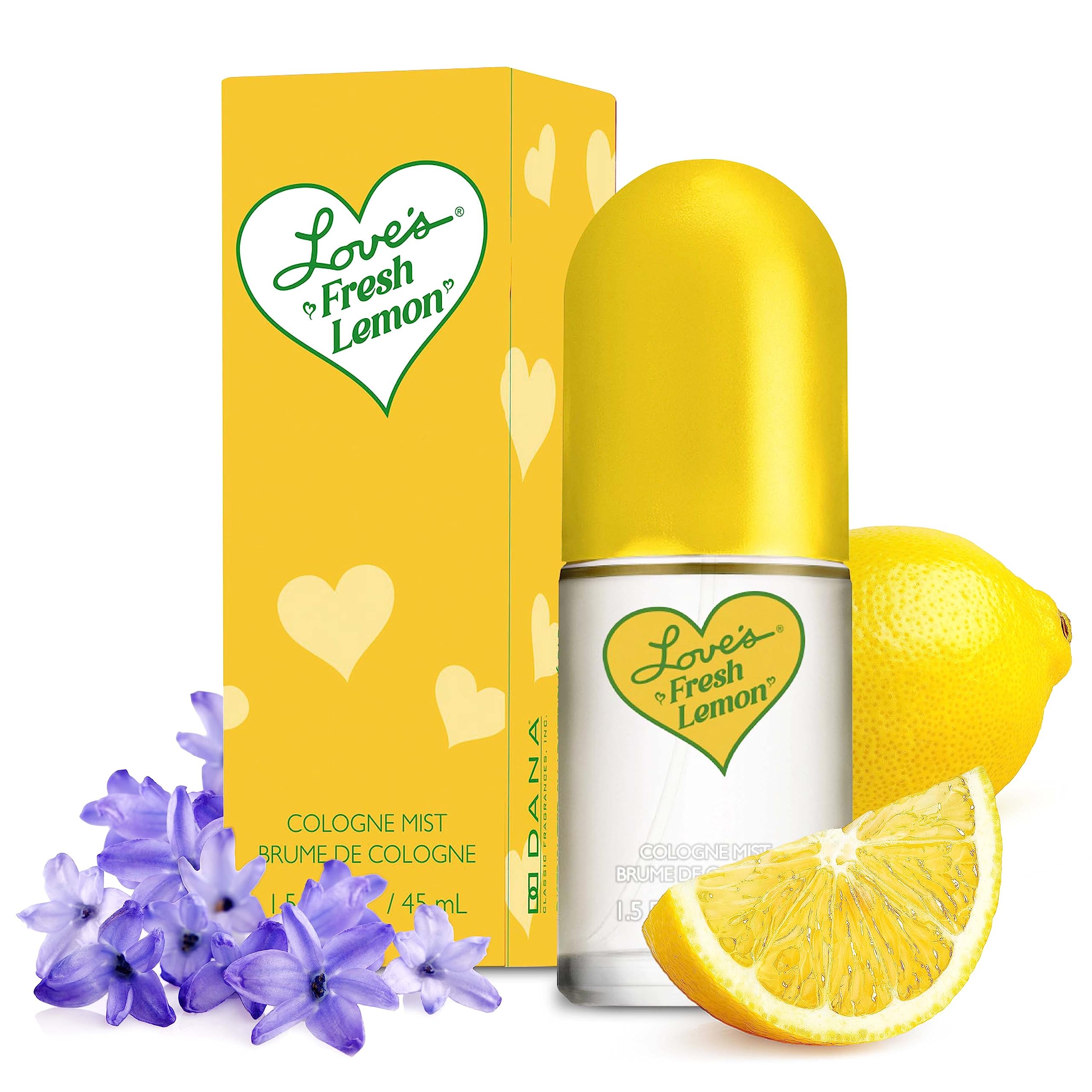 Snapklik.com : Dana Loves Fresh Lemon Cologne Mist 1.5 Fl Oz ...