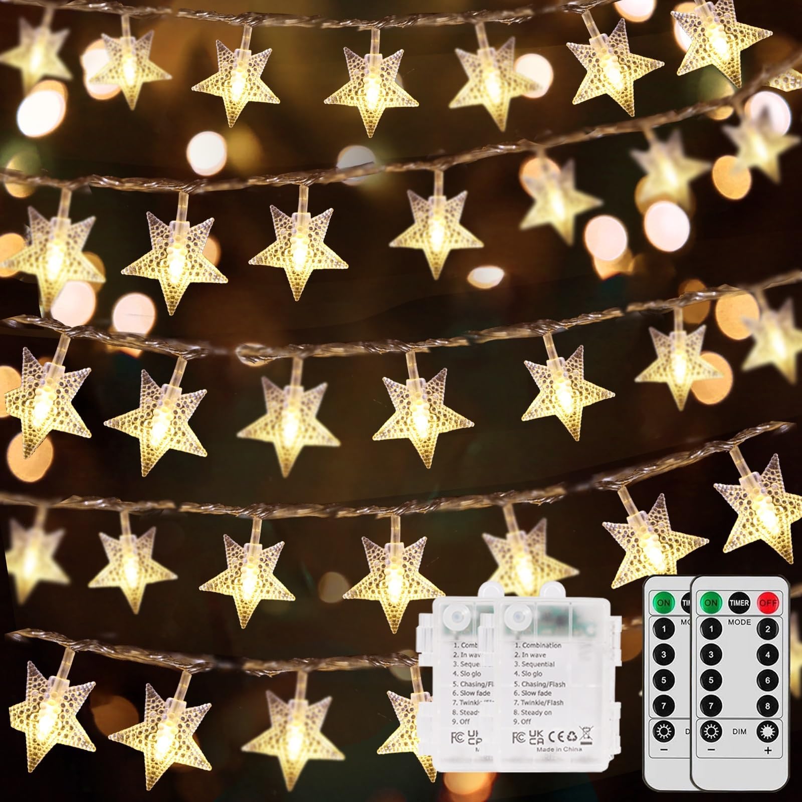 Decorative Lights 1.3m Watermelon String Lights - 10 LED Battery ...