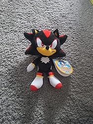 Amazon.com: Sonic The Hedgehog Plush 9-Inch Shadow Collectible Toy ...