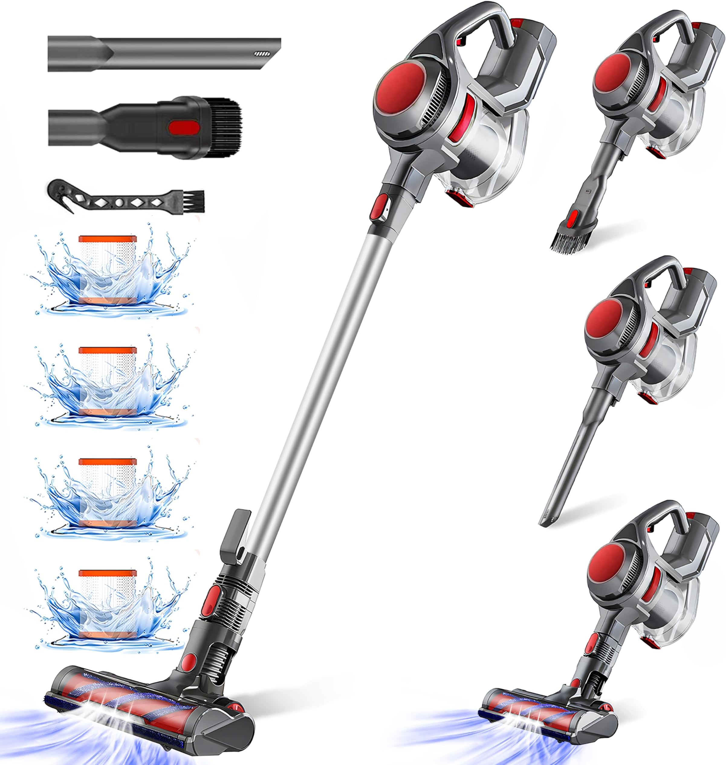 Amazon.de: Dreame V9 Pro Akku Staubsauger, Kabelloser Staubsauger, Akku-Handstaubsauger mit ...