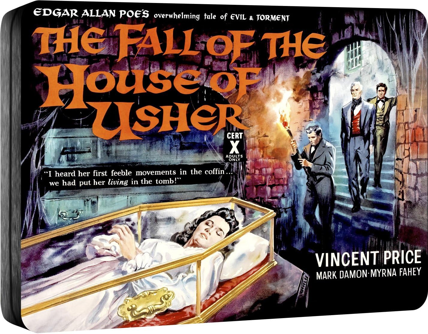 The Fall Of The House Of Usher [Blu-ray]: Amazon.co.uk: Vincent Price ...