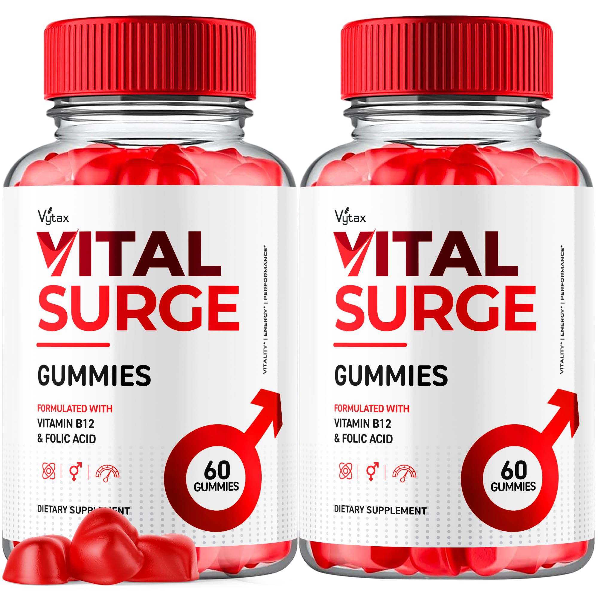 Amazon.com: (2 Pack) Vital Surge Gummies, Vital Vita Surge Advanced ...