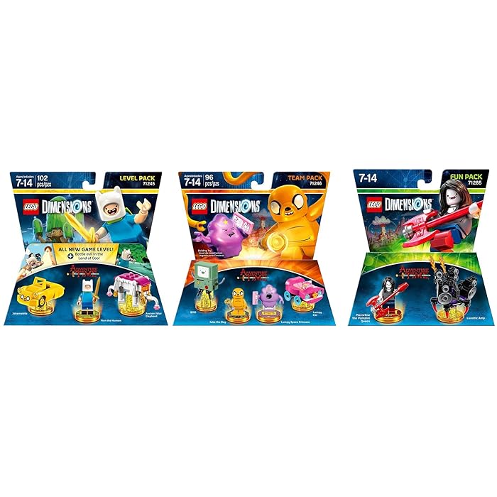 Buy Lego Dimensions Adventure Time Themed Bundle - Finn the Human, Jake ...