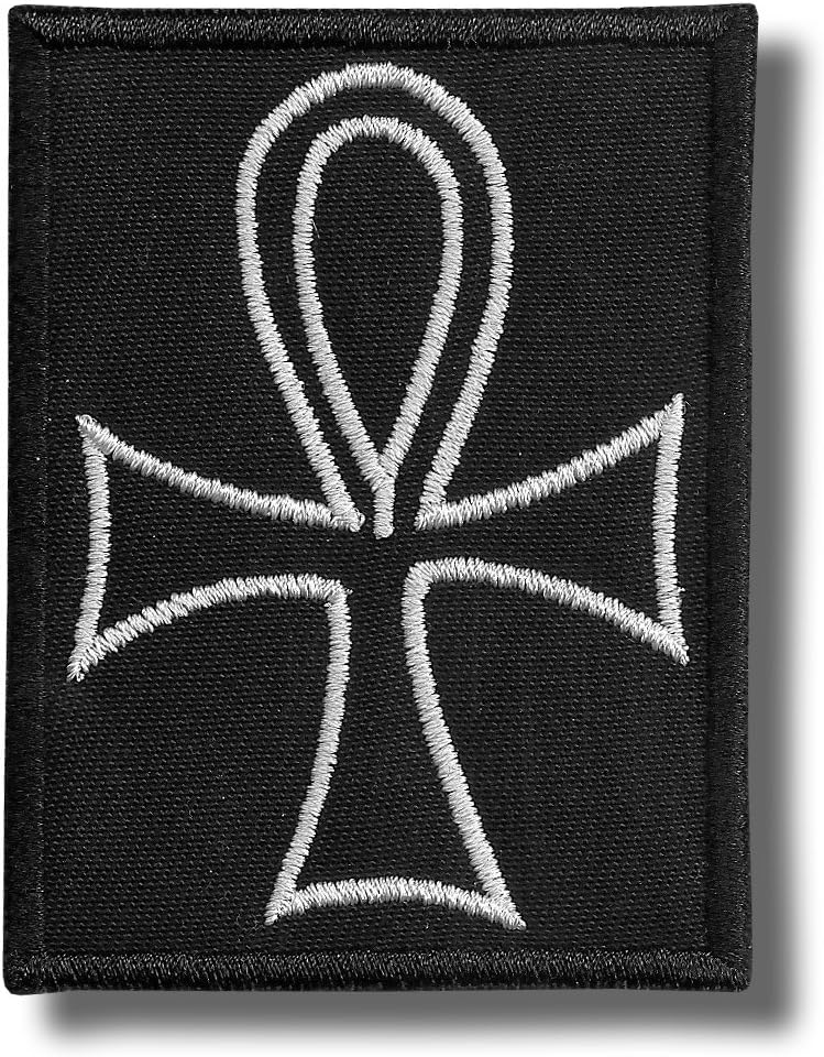 Amazon.com: Ankh - Embroidered Patch 7 x 8 cm : Clothing, Shoes & Jewelry