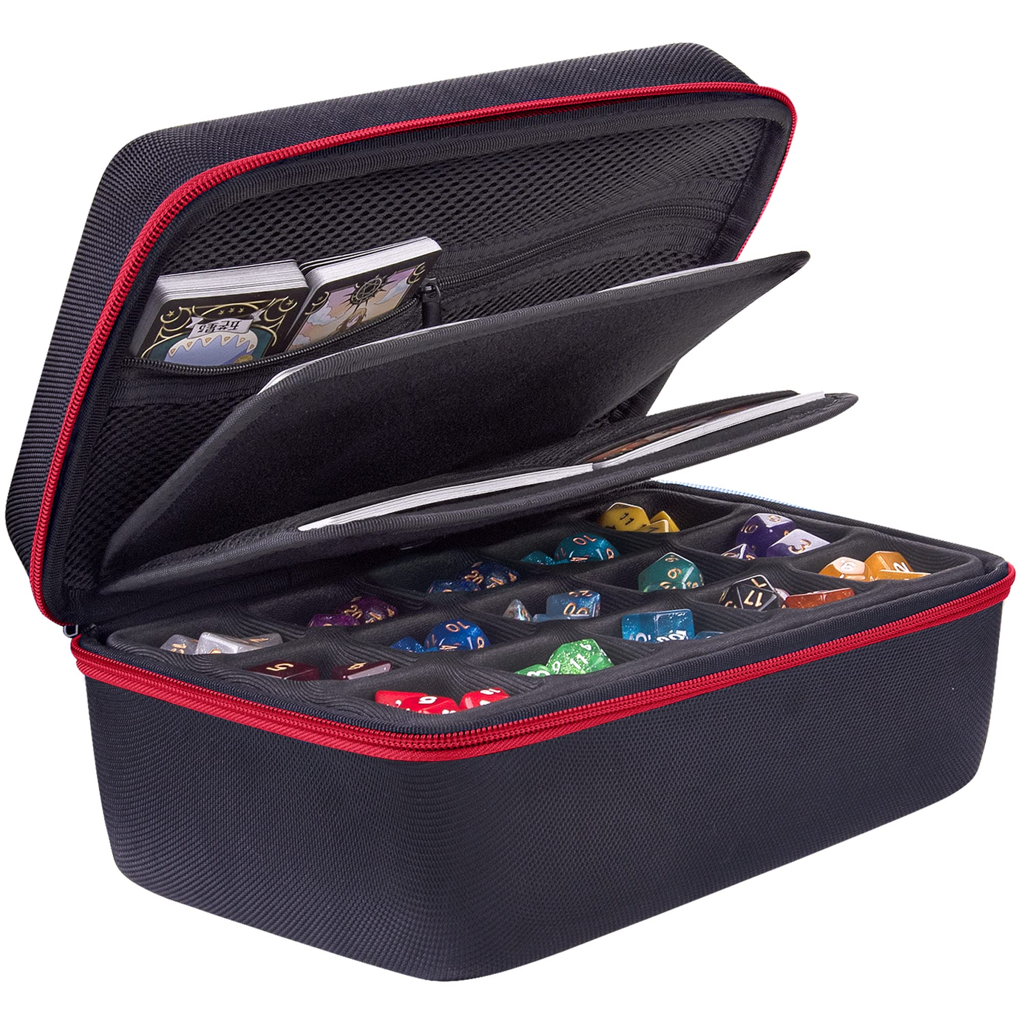 Snapklik.com : SIQUK Dice Storage Case Big Capacity DND Dice Case Dice ...