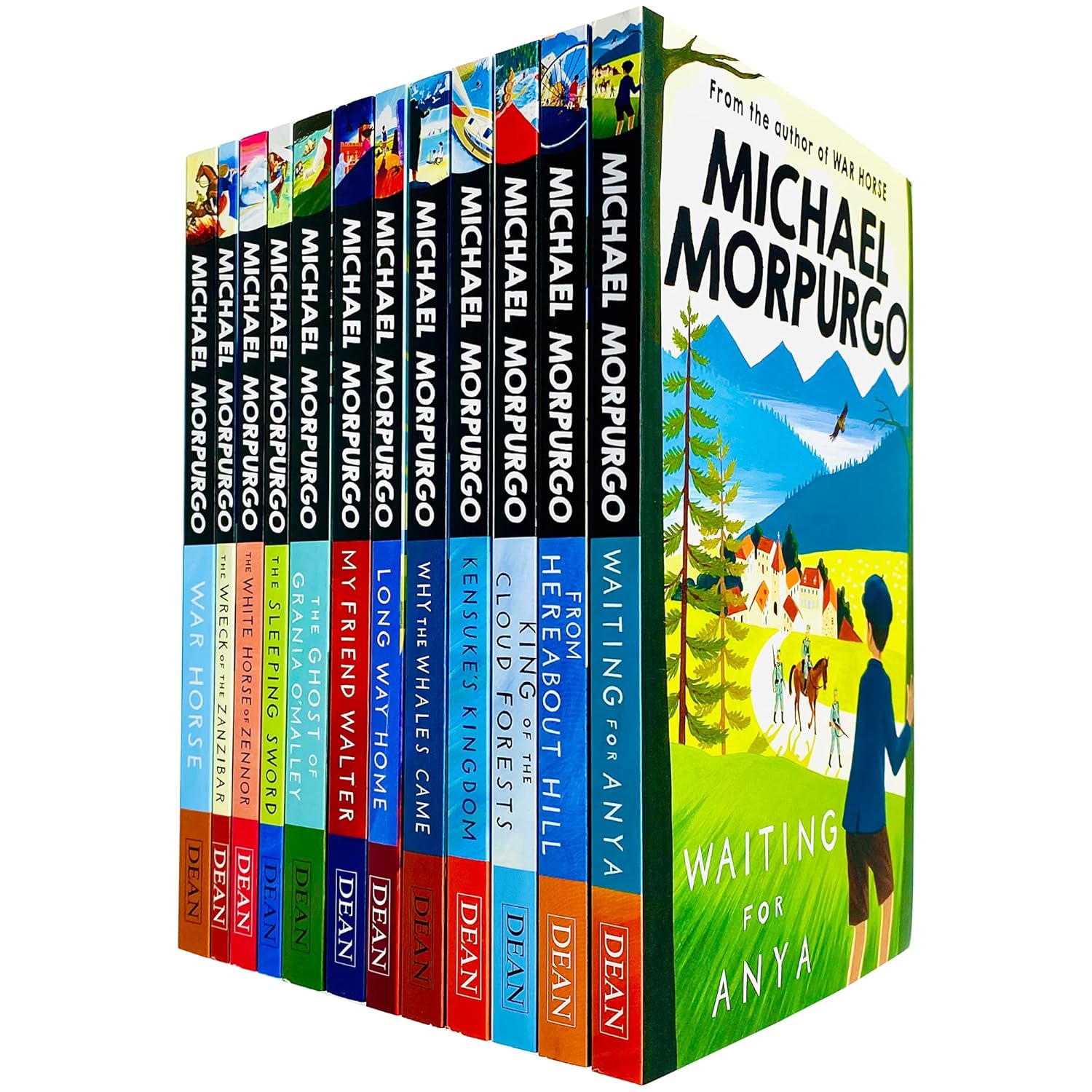 Michael Morpurgo Collection 12 Books Set (Waiting for Anya, From ...