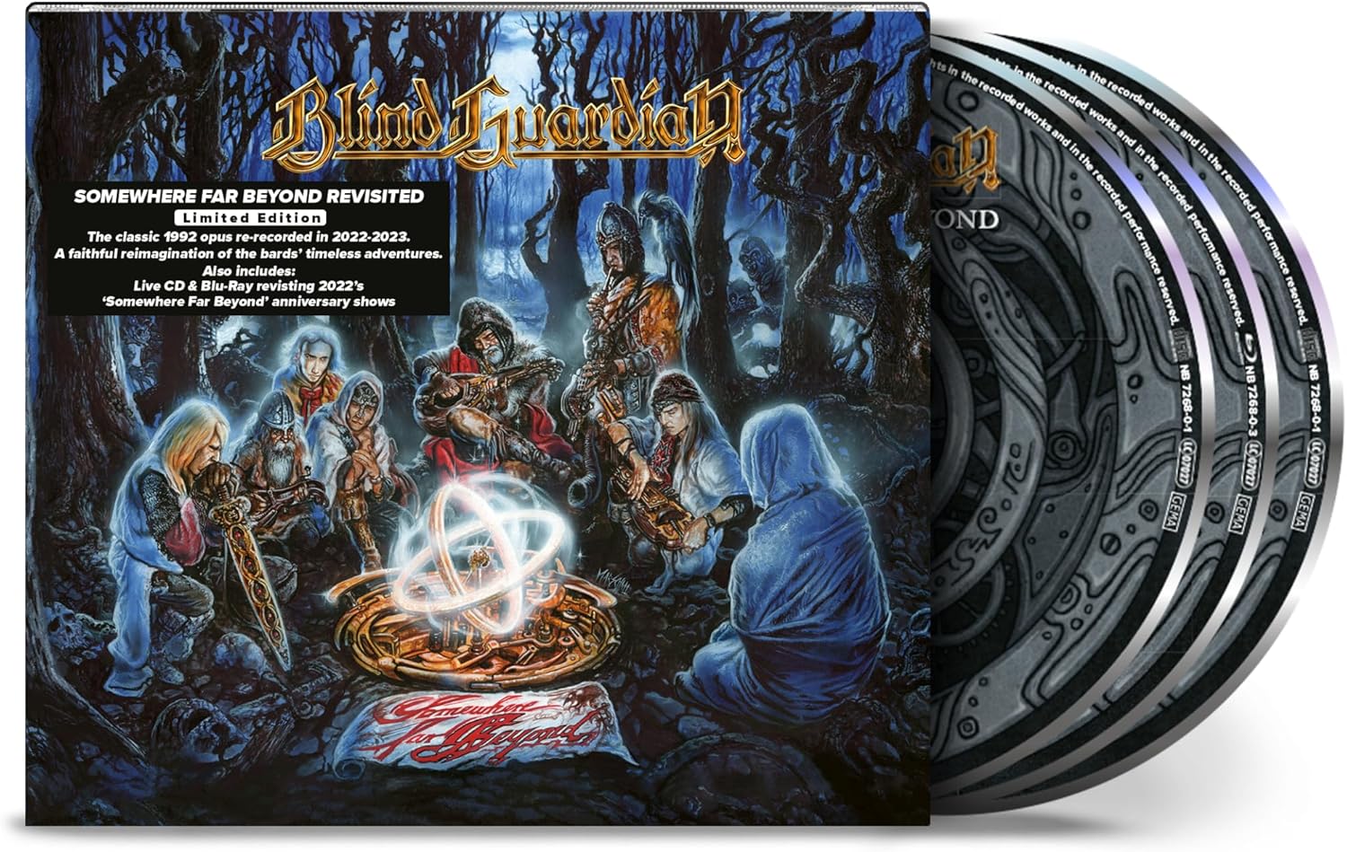 Somewhere Far Beyond Revisited (Limited Edition 2CD + Blu-Ray Digipak): Amazon.co.uk: CDs & Vinyl