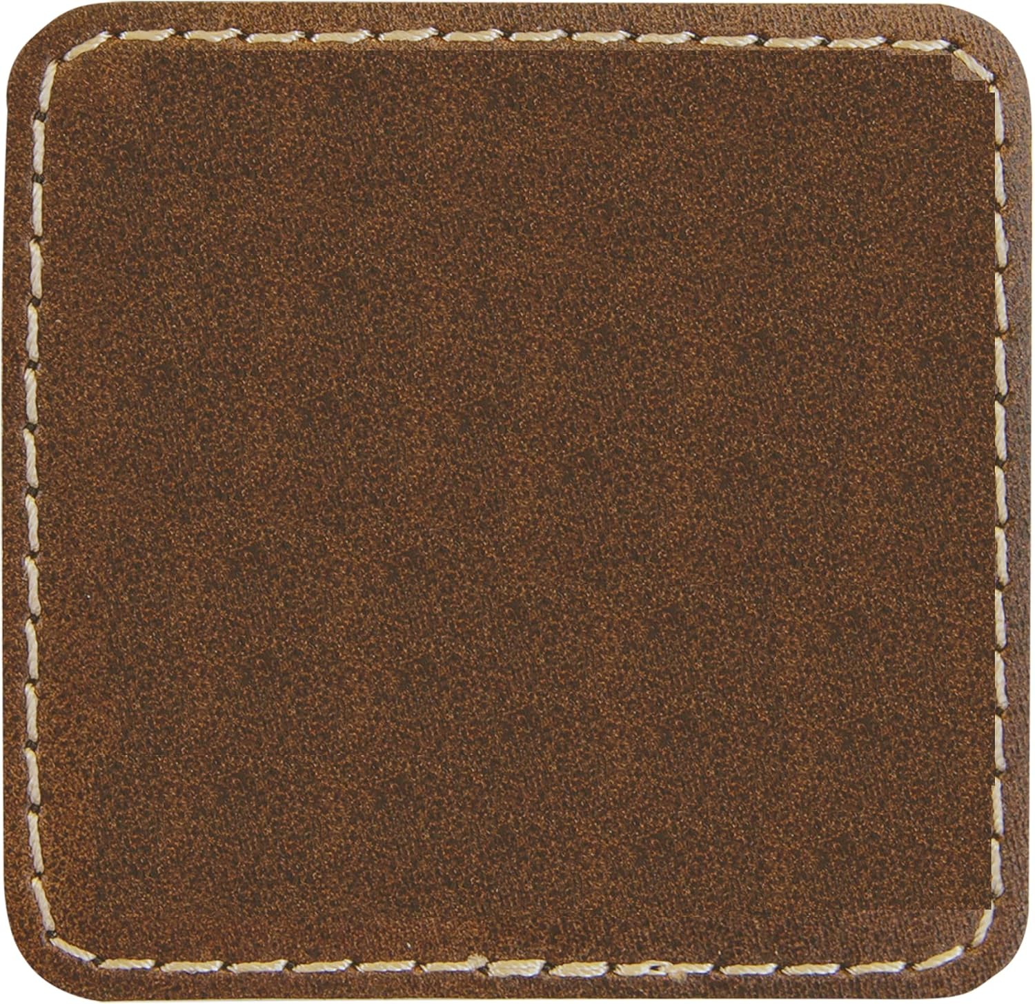 Amazon.com: Square Laserable Leatherette Patch with Adhesive, Blank Hat ...