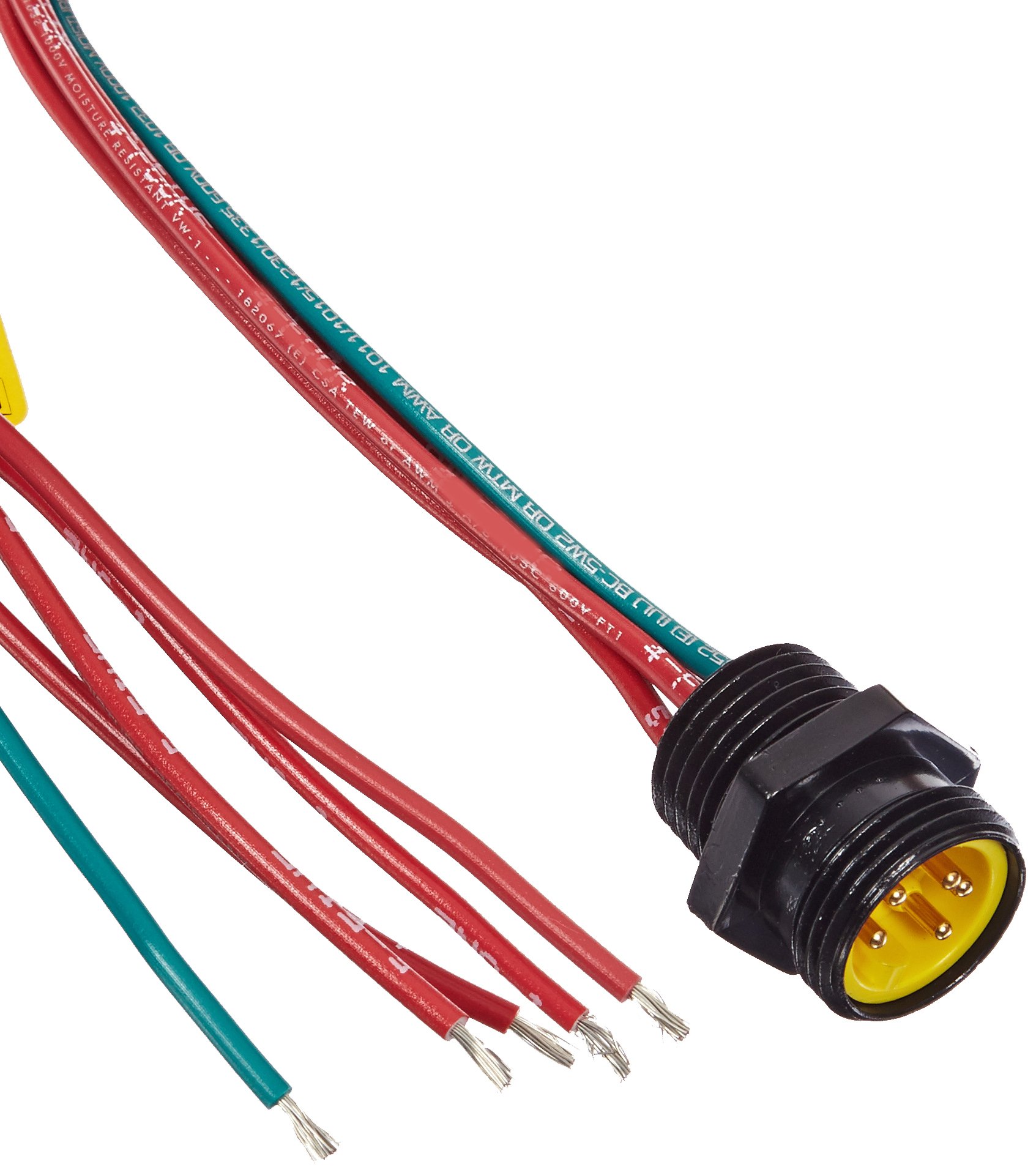 Buy Molex 1R5006A24A120 Mini-Change A-Size Receptacle with Lead, Male ...