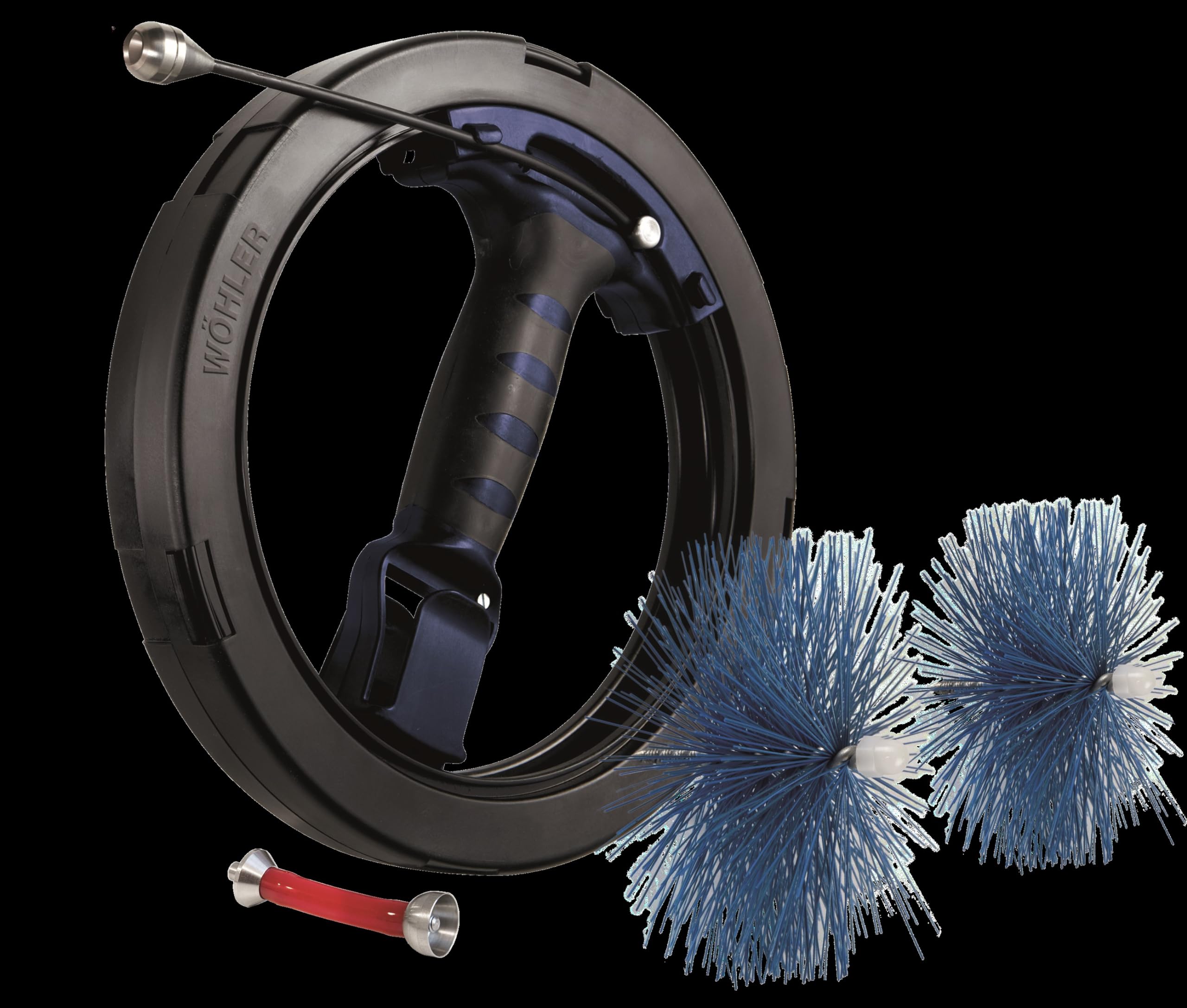 Amazon.com: Wohler Viper S, 50' Cleaning Brush for Air Ducts, Chimneys ...