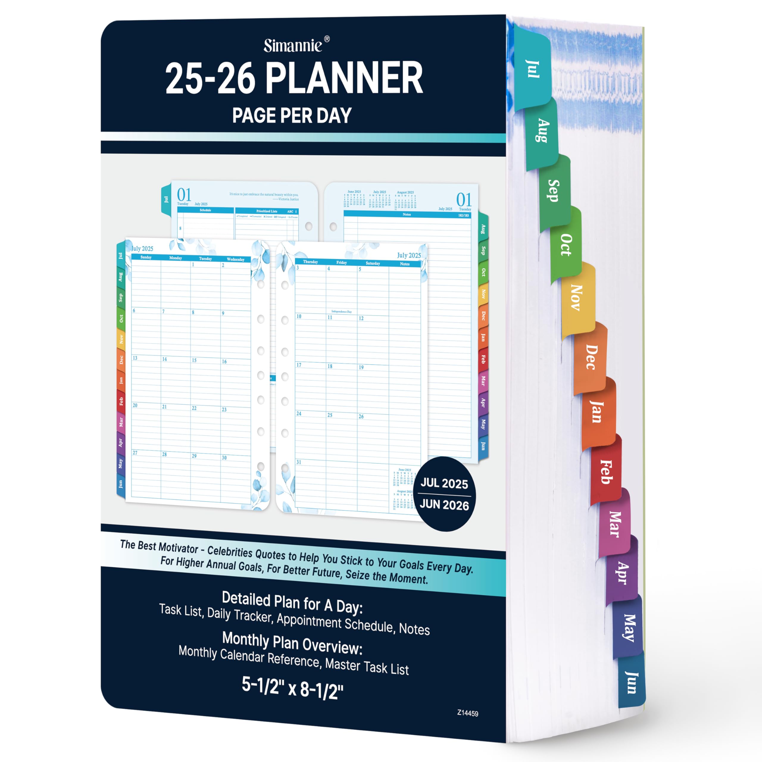 Planner Refills Planner Refills 2025 2026 July 2025 Jun 2026 ...