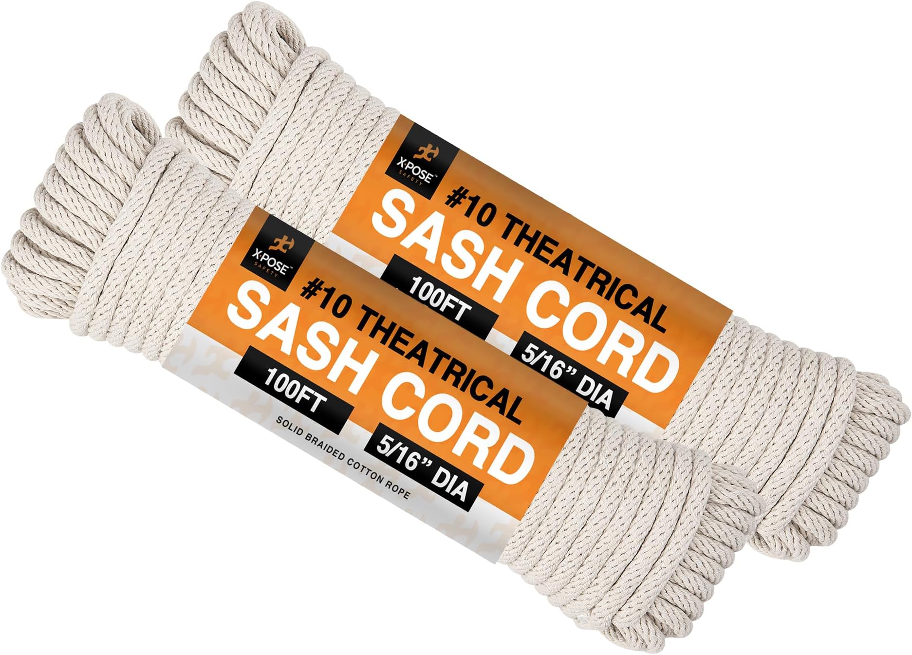 Amazon.com: Samson Spot Sash Cord - Hanks (#8 (1/4") x 100 ft. Hank ...
