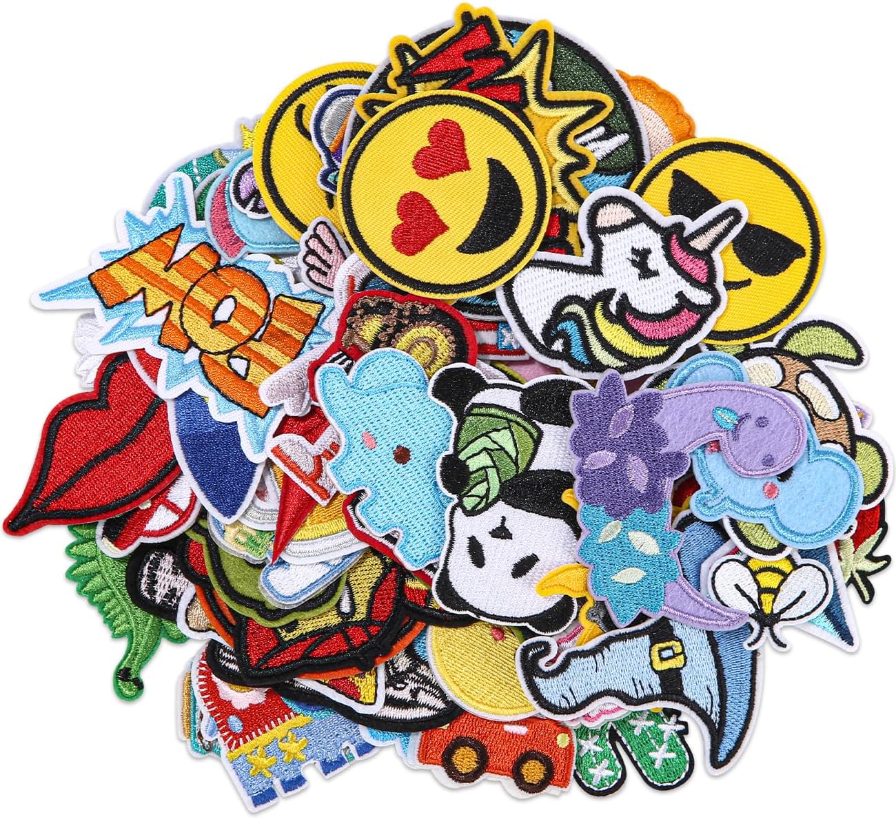 AUAUY 32Pz Parches Ropa Termoadhesivos, Parches Ropa Niños, Parches ...