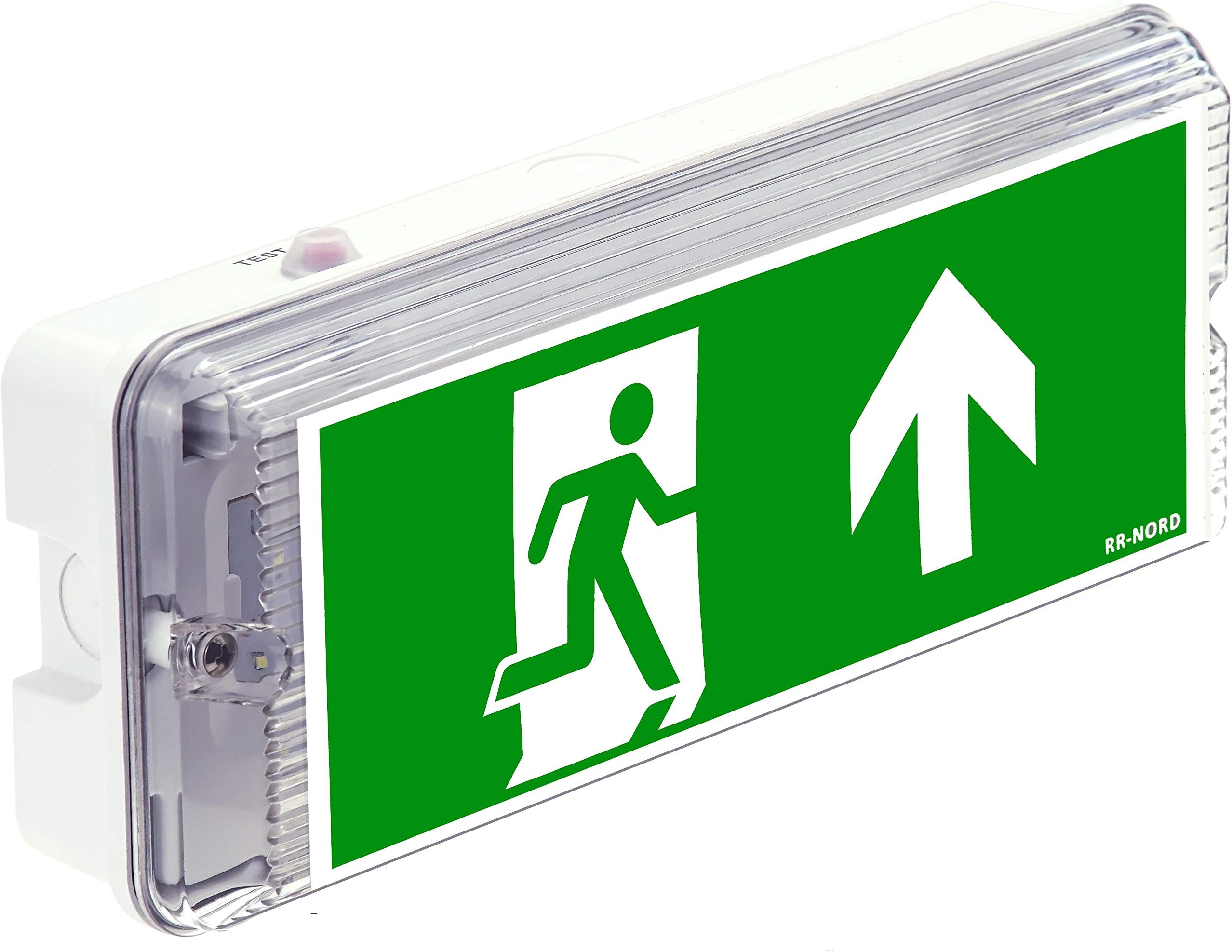 Dauerlicht LED Notleuchte Notbeleuchtung Exit Notausgang ...
