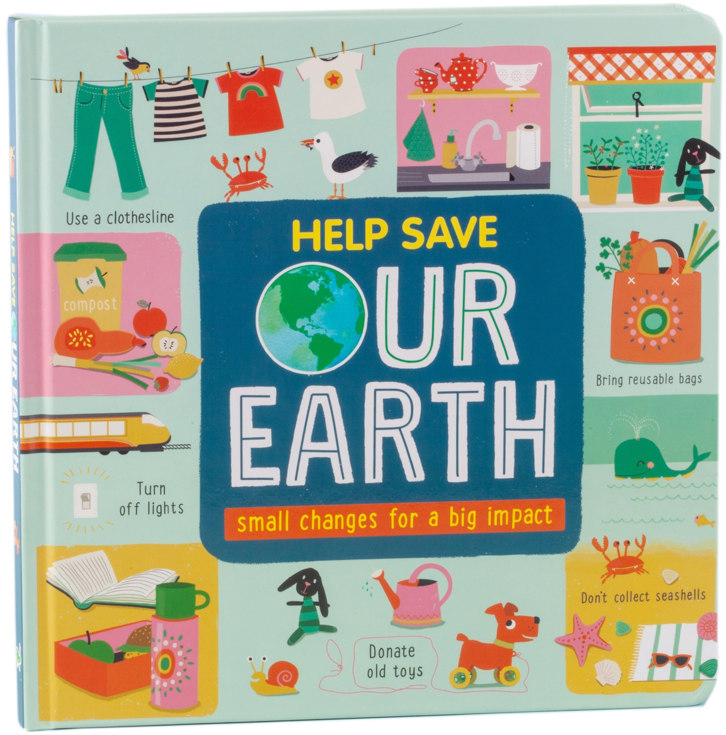 Help Save Our Earth: Small Changes for a Big Impact: Little Grasshopper ...