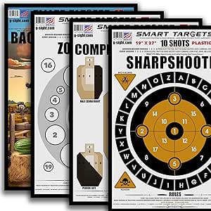 Amazon.com : 4 Pack Large Format Plastic Target : Sports & Outdoors