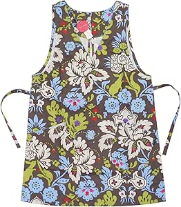 Amazon｜isso ecco(イッソ・エッコ) エプロン ワンピース 森 フリーサイズ 日本製 (ベージュ)｜エプロン オンライン通販