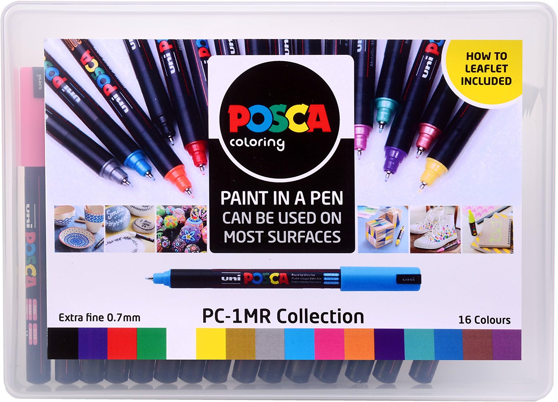 POSCA - Uni Mitsubishi Pencil - Coffret Mes Premiers 6 Marqueurs ...
