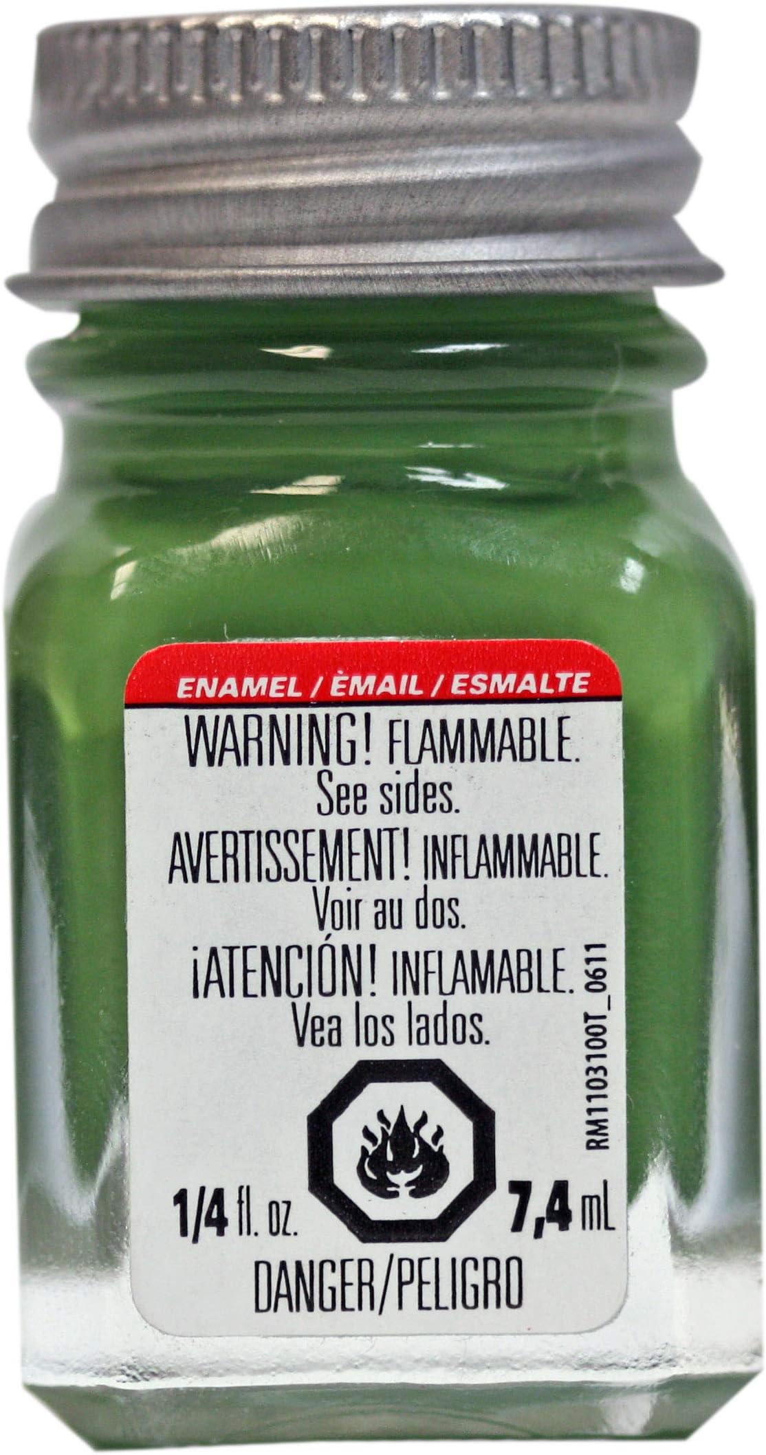 Amazon.com: Testors Enamel Paint 1/4oz Gloss Green : Arts, Crafts & Sewing