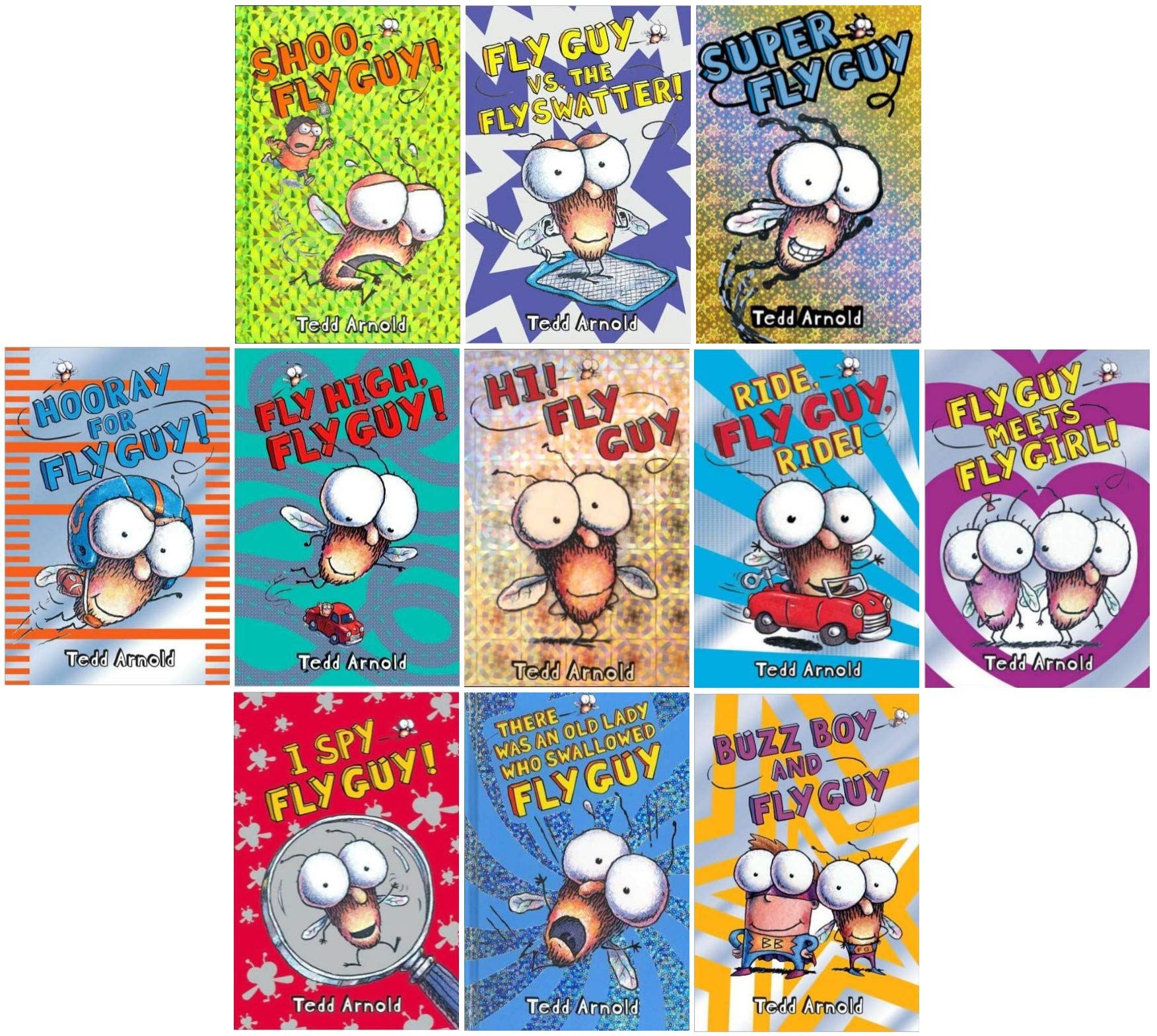 Amazon.com: Fly Guy Set of 11 Books: Hi Fly Guy, Shoo Fly Guy, There ...