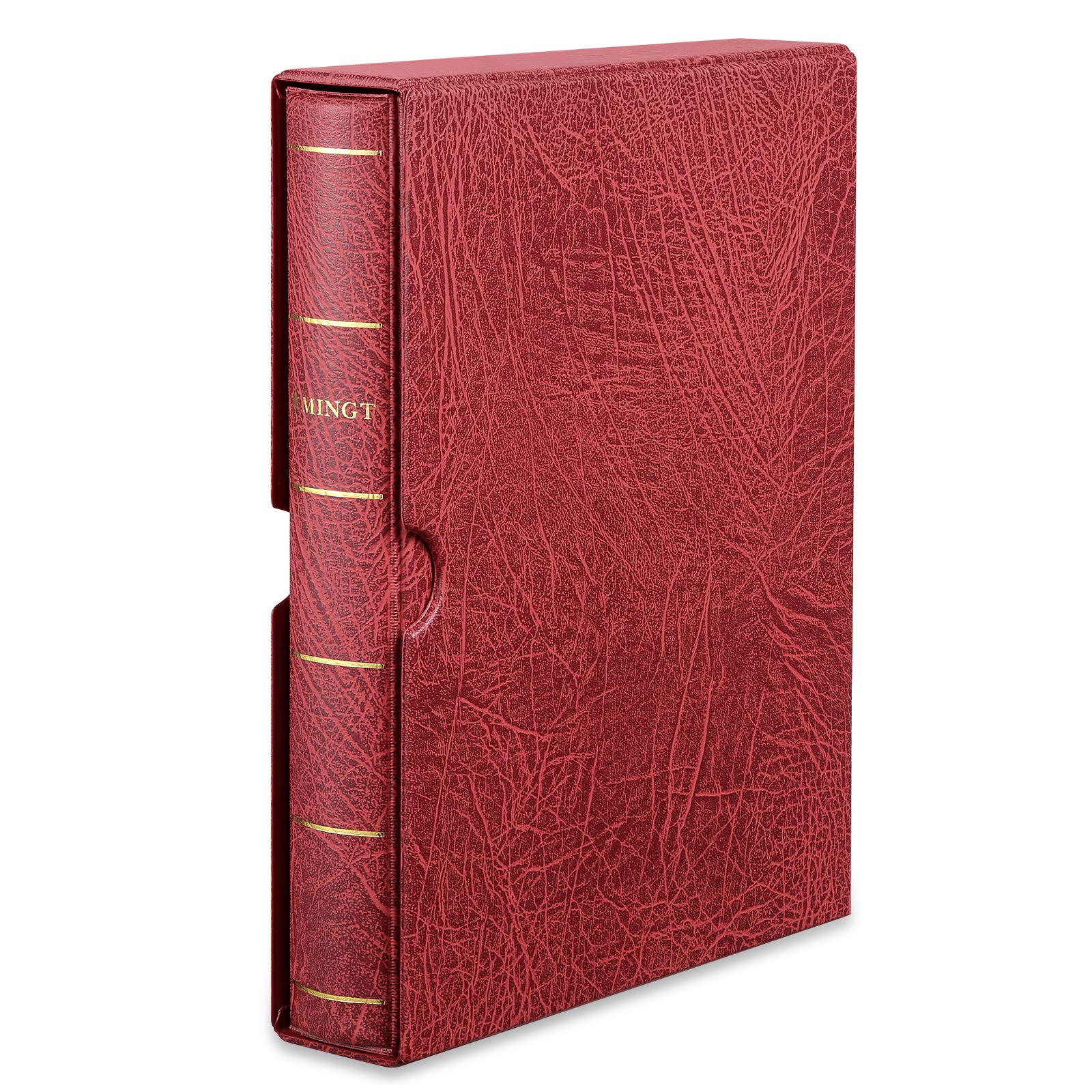 Amazon.com : MUDOR 4 Ring Classic Binder,Empty Binder Albums Stockbook ...