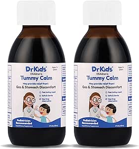 Amazon.com: Tummy Calm DrKids Children’s Gas Relief & Upset Stomach ...