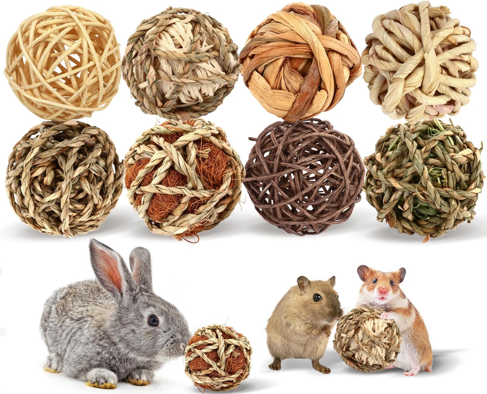 Amazon.com : Living World Nibblers, Willow Chews, Balls : Pet Toys ...