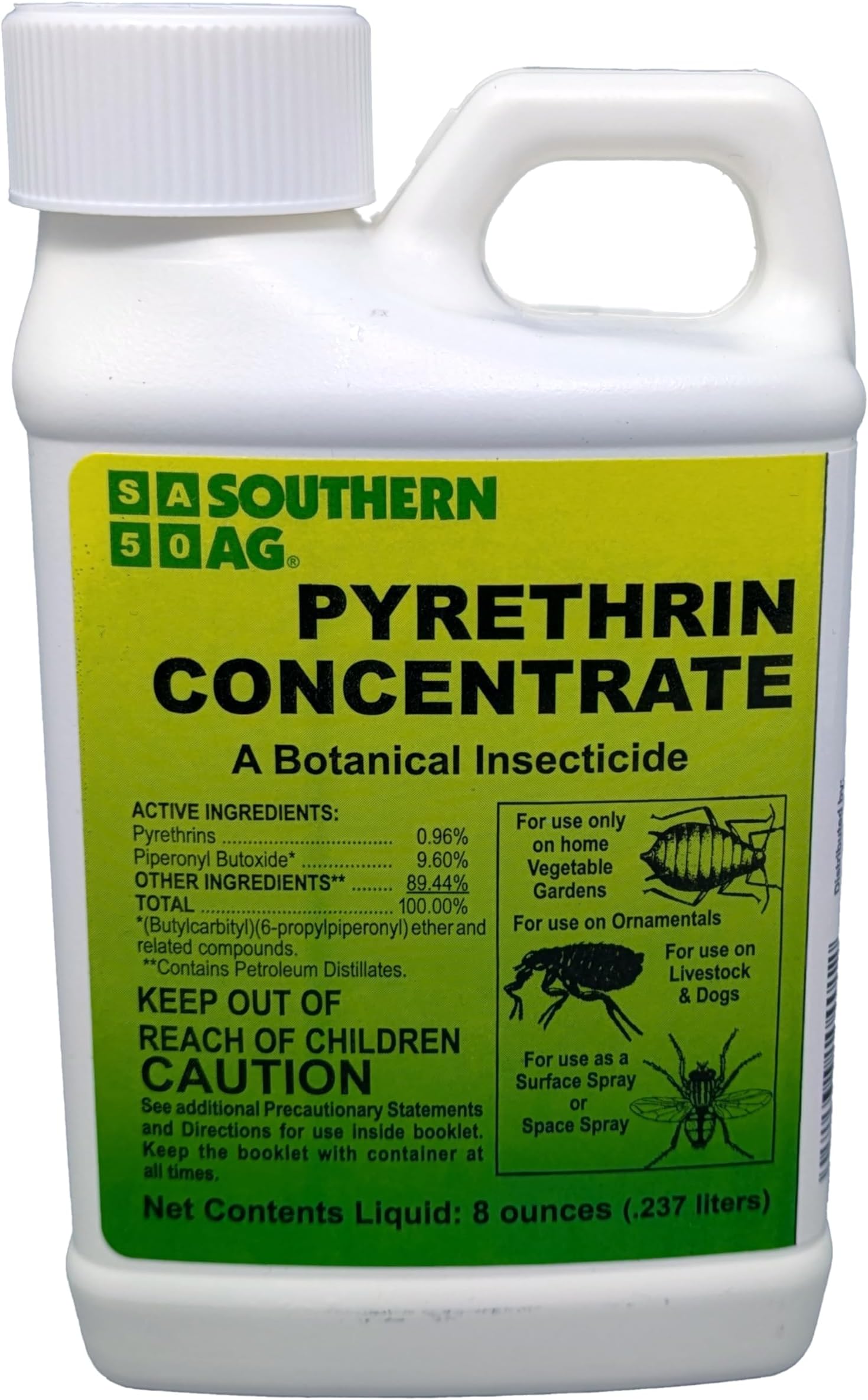 Amazon.com: Southern Ag 10401 Natural Pyrethrin Concentrate, 8oz, Brown ...