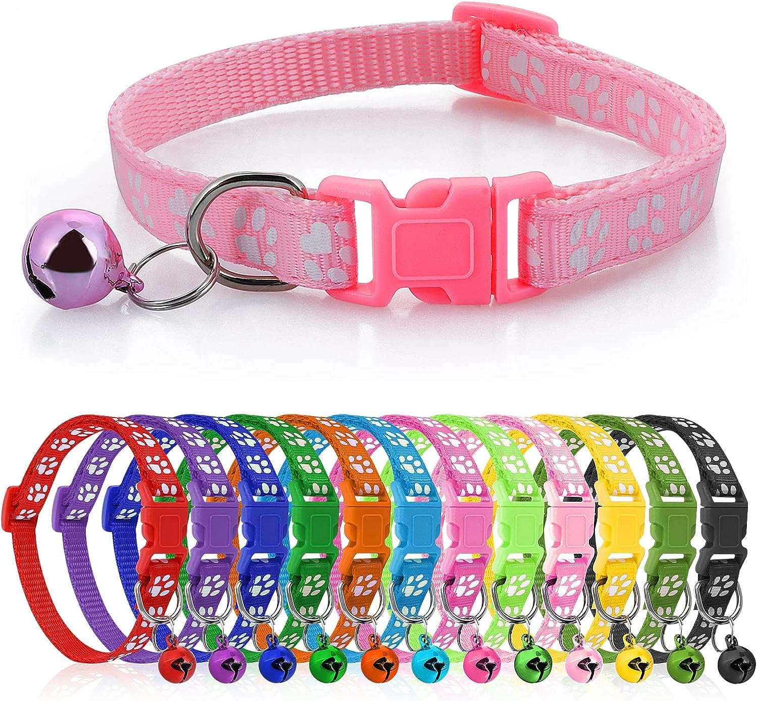Buy KsPups 12Pcs Puppy Collars, Identification Dog Footprint Collars ...