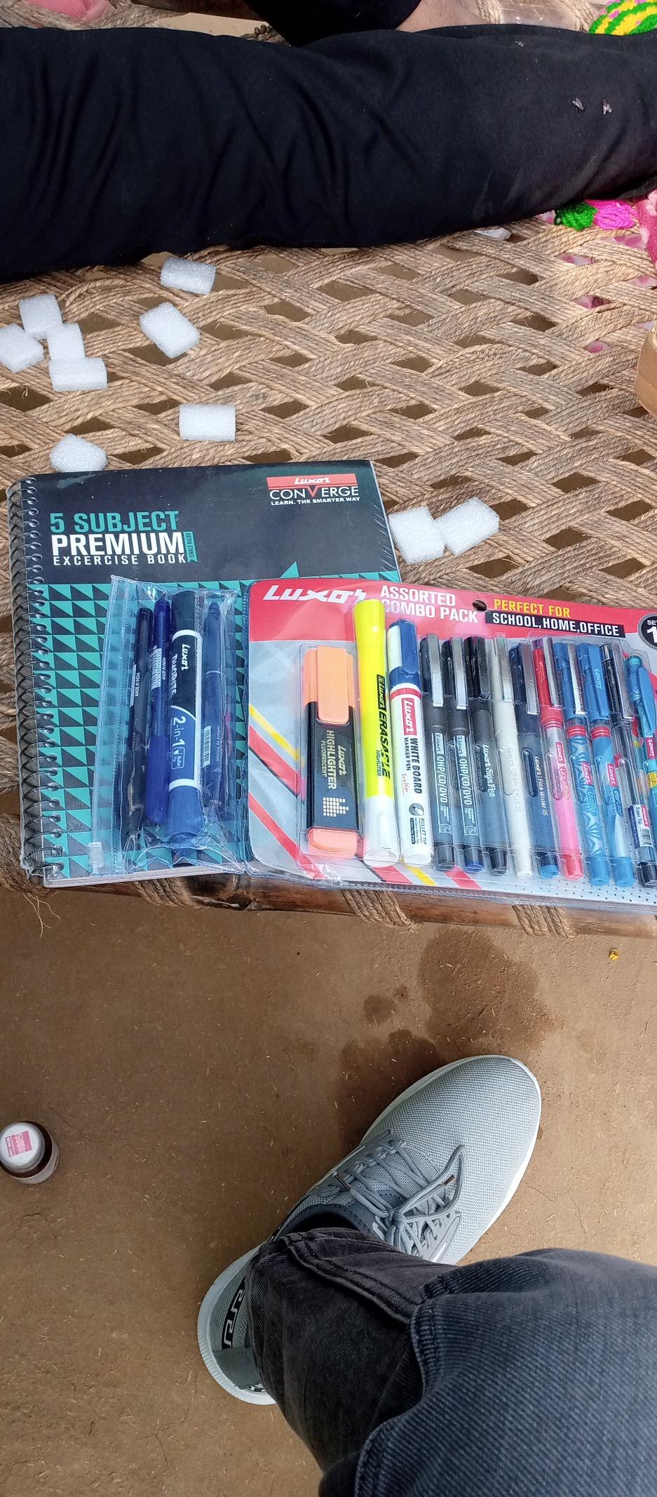 Luxor : Study from home kit (2127) with Zipper Pouch : Amazon.in ...