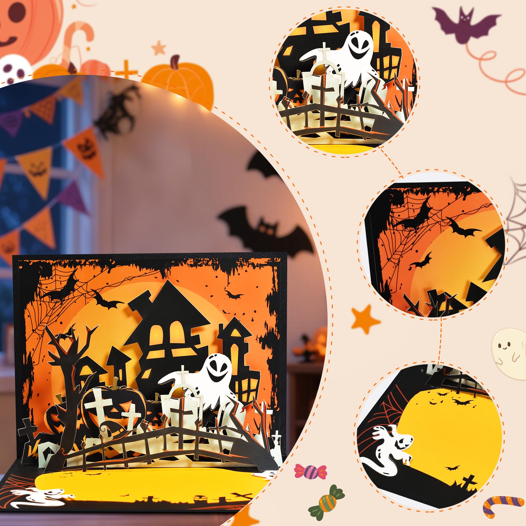 Halloween Pop Up Cards Patterns