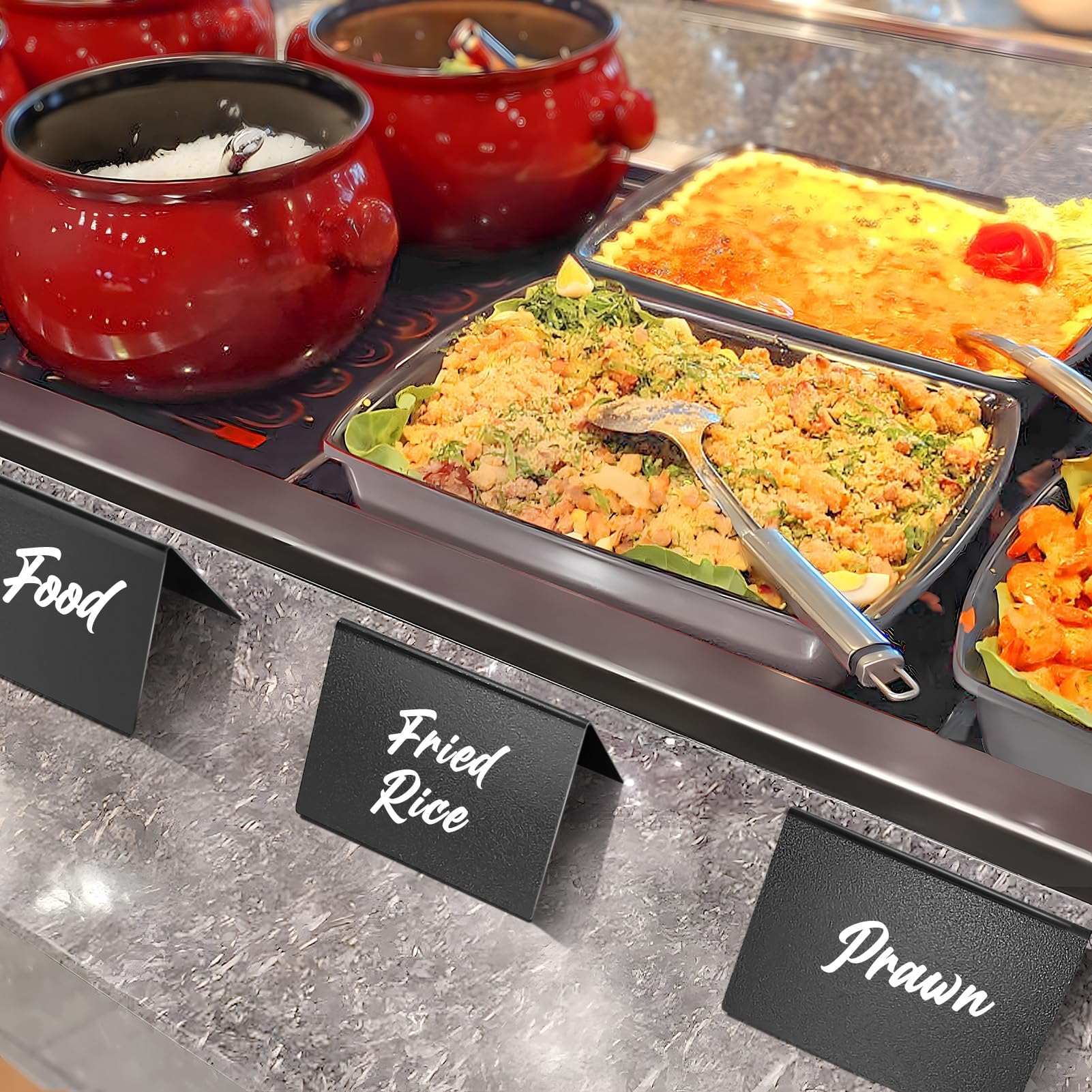 Snapklik.com : MaxGear 30 Pack 4"x3"Mini Chalkboard Signs V-Shaped ...