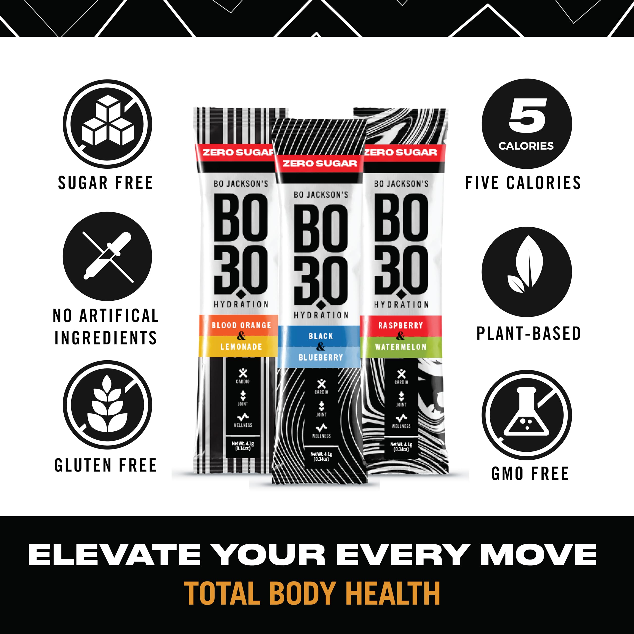 Snapklik.com : BO3.0 Sugar Free Electrolyte Powder Packets Variety Pack ...