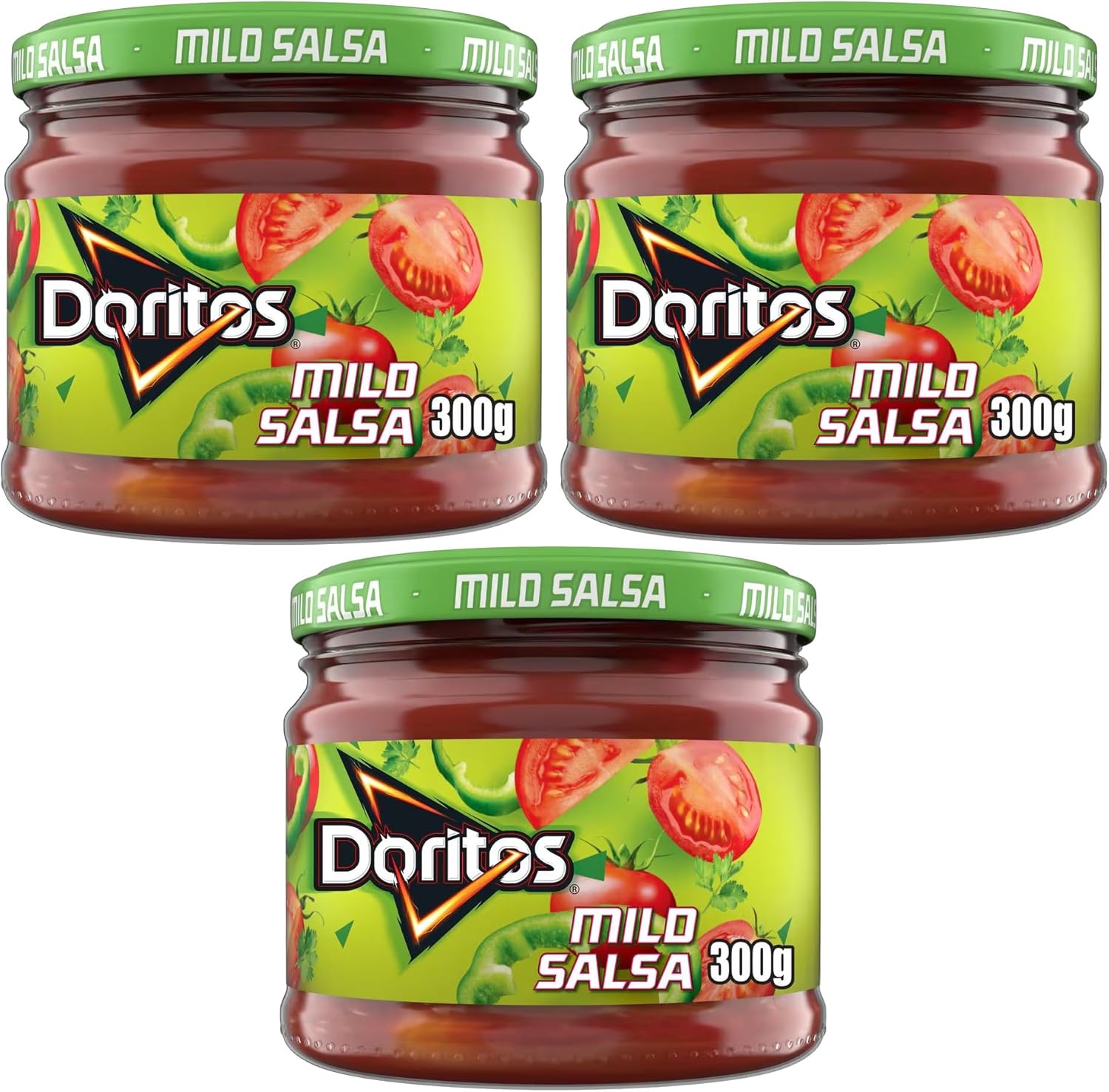 Doritos Mild Salsa Dip 3 Pack (3 x 300g) : Amazon.co.uk: Grocery