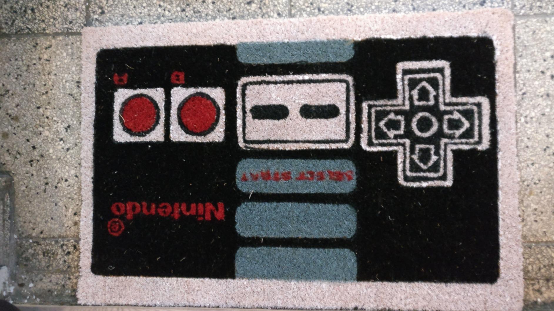 Amazon.de: Nintendo NES Controller Unisex Fußmatte Multicolor