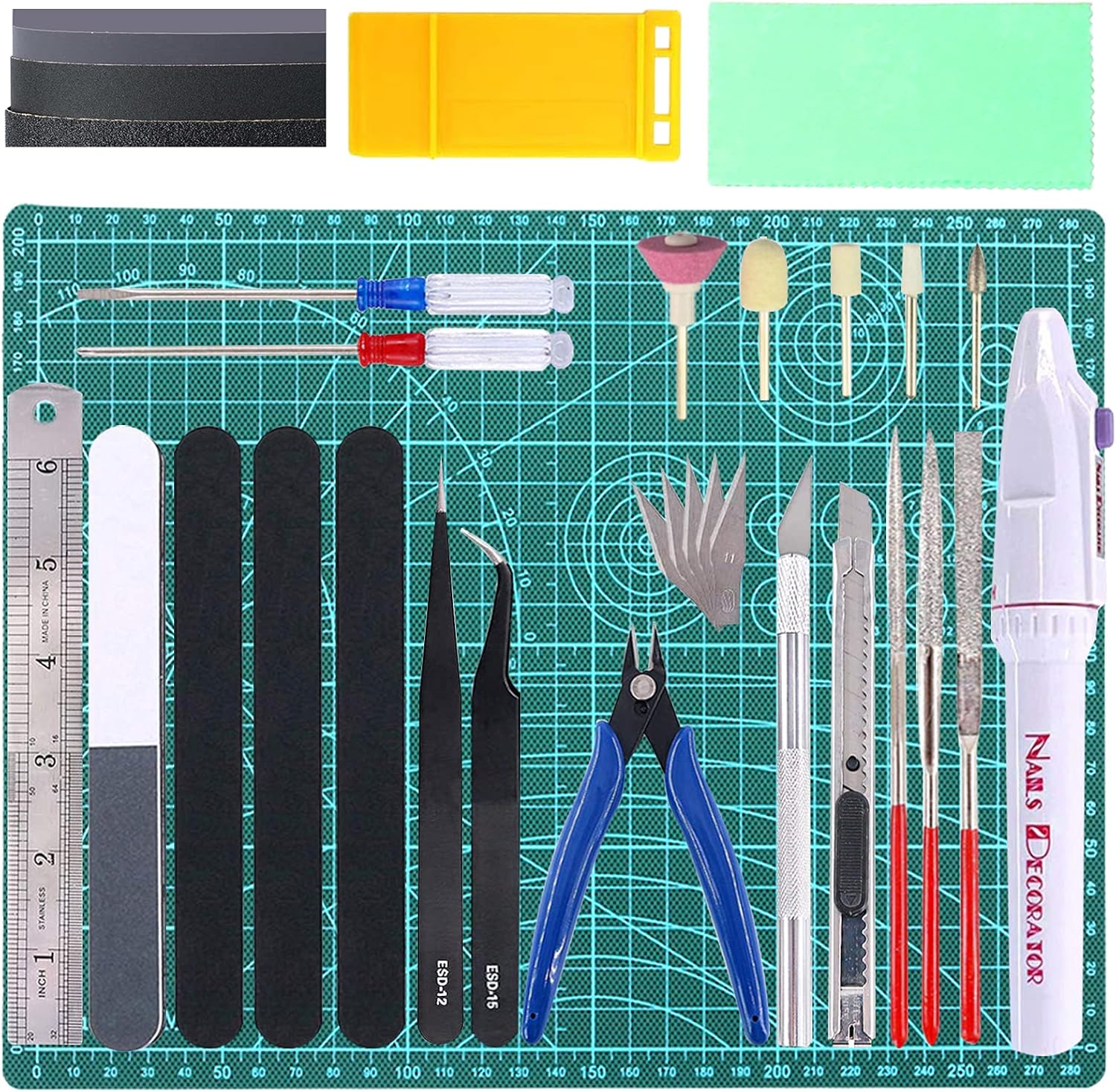 33Pcs Gundam Model Kits Tools Gunpla Tool Kit Gundam Moddeler Tool Set ...