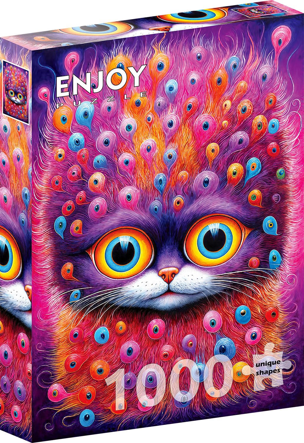 Amazon.com: 1000 Pieces Jigsaw Puzzle for Adults – Matte Finish, Soft ...