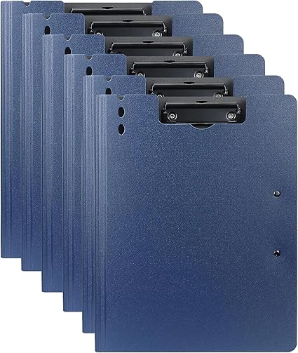 Clipboard Folder, 6 Pack A4 Foldable Clipboards File Folder Flip ...