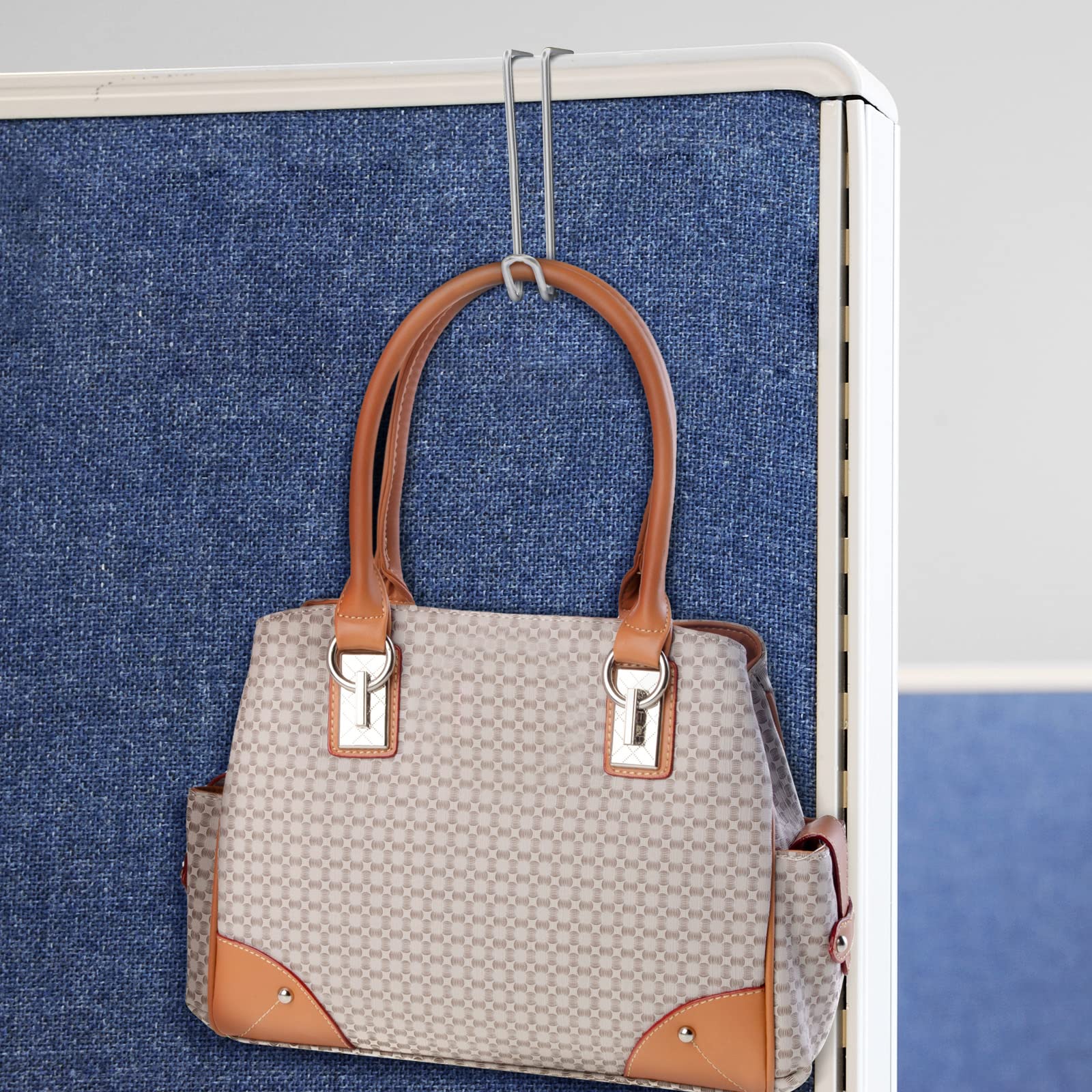 Snapklik.com : Oudain 8 Pack Wire Cubicle Hooks For Coat Wall Panel ...