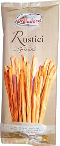 Valledoro Grissini Rustici Breadsticks 100 g (Pack of 22) : Amazon.co ...