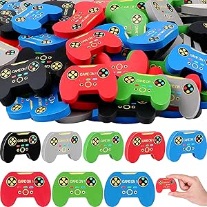 Amazon.co.jp: OPNGGR 100pcs Game Controller Erasers Bulk Pencil Erasers ...
