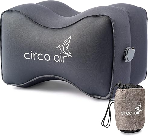 Amazon.com: Circa Air Inflatable Knee Pillow for Side Sleepers, Travel ...