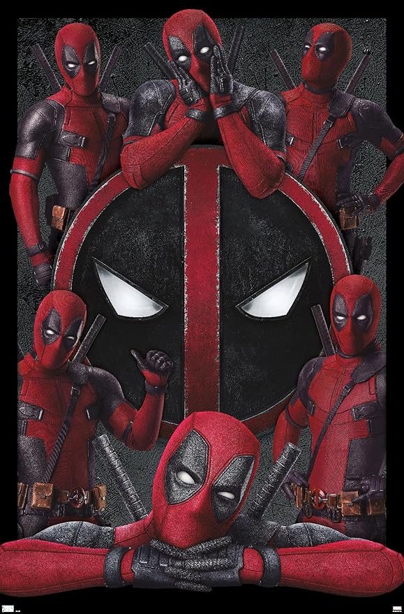 Amazon.com: Marvel Deadpool Legacy - Collage Wall Poster, 34L" x 22.4W ...
